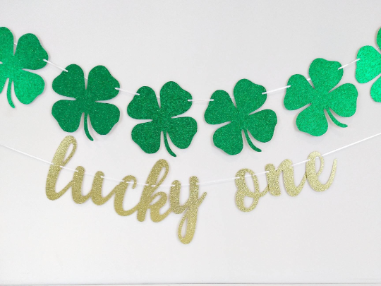 Lucky One Banner – The Confetti Mixer